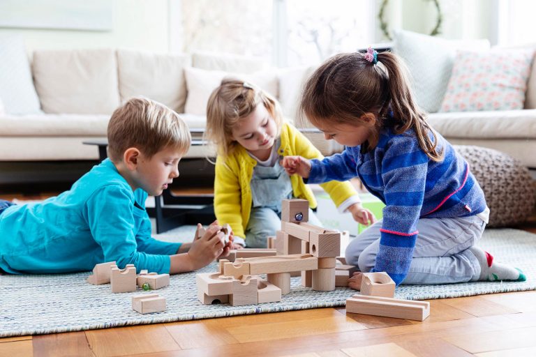 CUBORO - The Swiss Marble run system made of wood