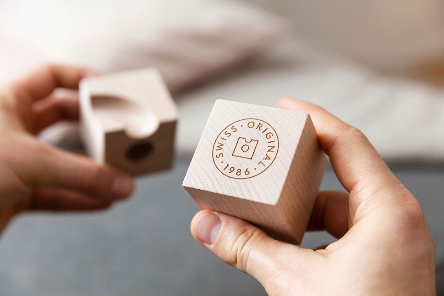 CUBORO - The Swiss Marble run system made of wood