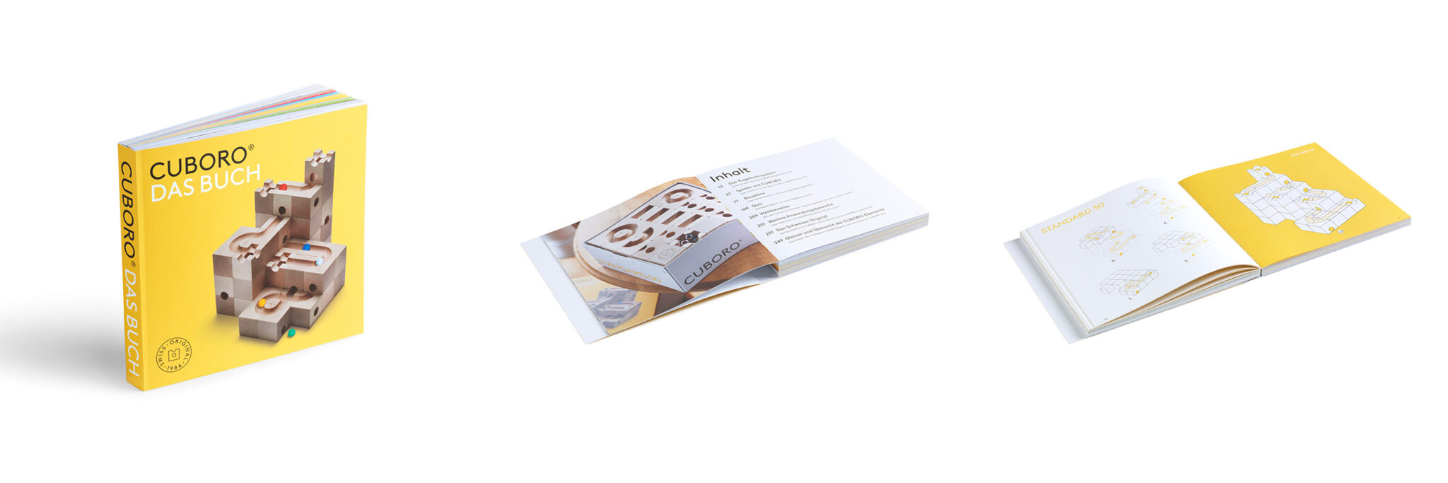 CUBORO STANDARD 50 circuit à billes Starter Set en bois suisse