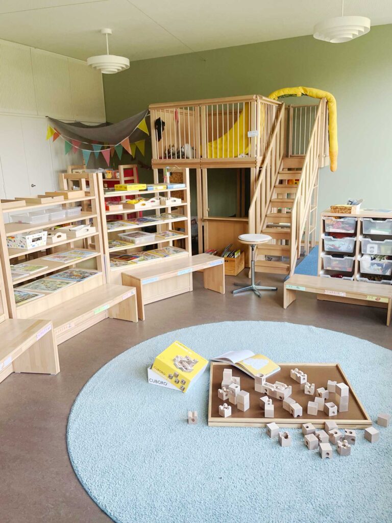 CUBORO im Klassenzimmer einer Schweizer Primarschule