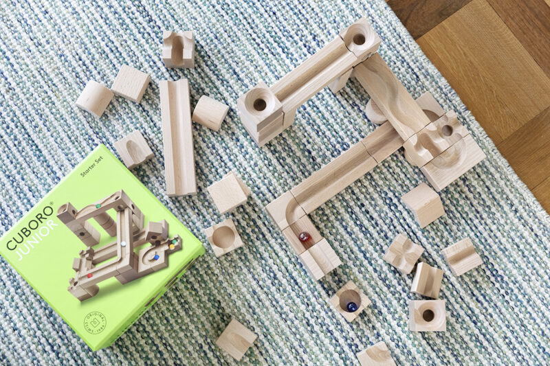 CUBORO - Das Schweizer Kugelbahnsystem aus Holz